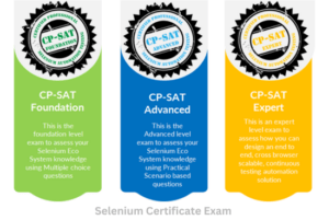 Selenium Certificate | CP-SAT #1 globally accepted certificate